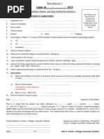 Prior Intimation Letter for Passport | PDF | Career & Growth | Law