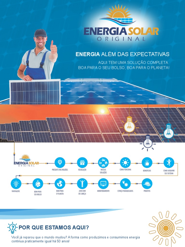 Apresentação Revista Energia Solar Original-1 | PDF | Energia solar ...