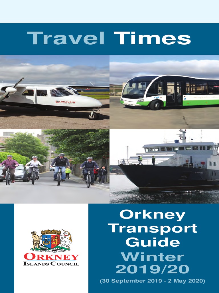 Transport Guide | PDF | Orkney | Public Services