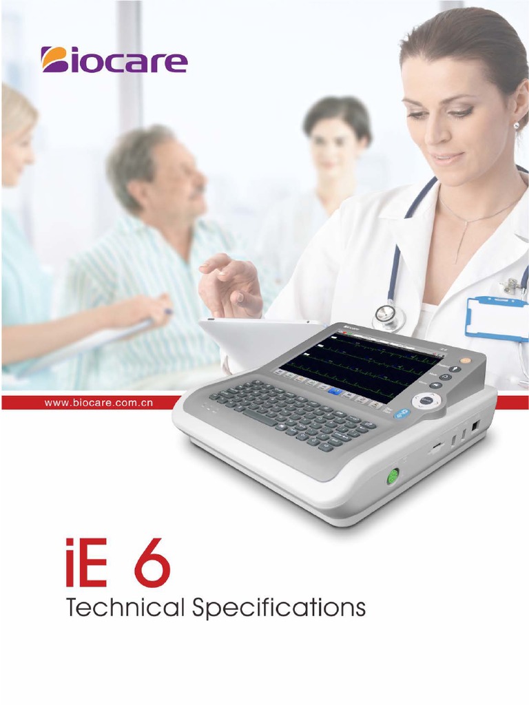 Biocare Ie6 | PDF | Power Supply | Electrocardiography
