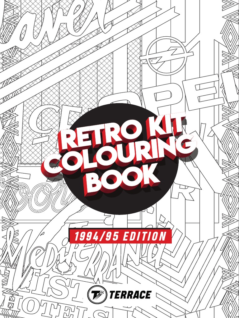 Retro Football Kit Colouring Book 1994/95 | PDF