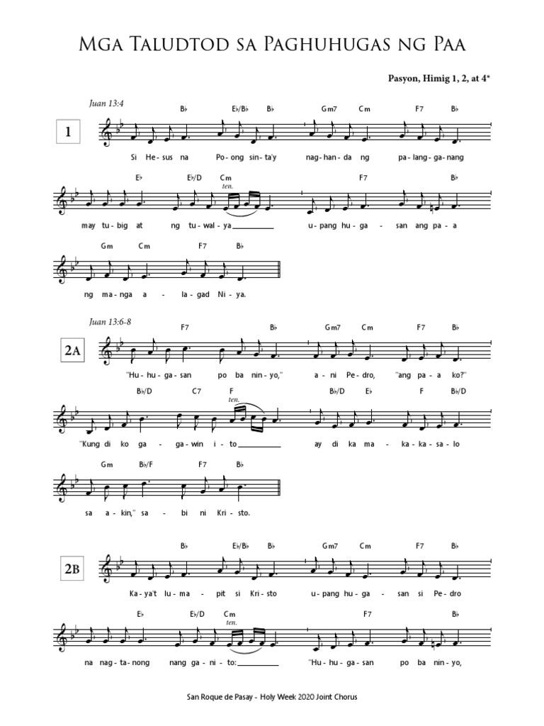 Paghuhugas NG Paa | PDF