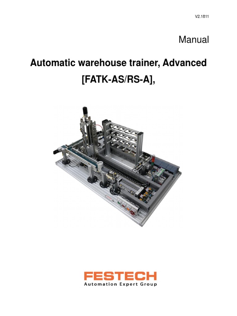 (Manual) ASRS (Adv) L - S7-1200 (ENG) (2018.11.29) | PDF | Programmable ...