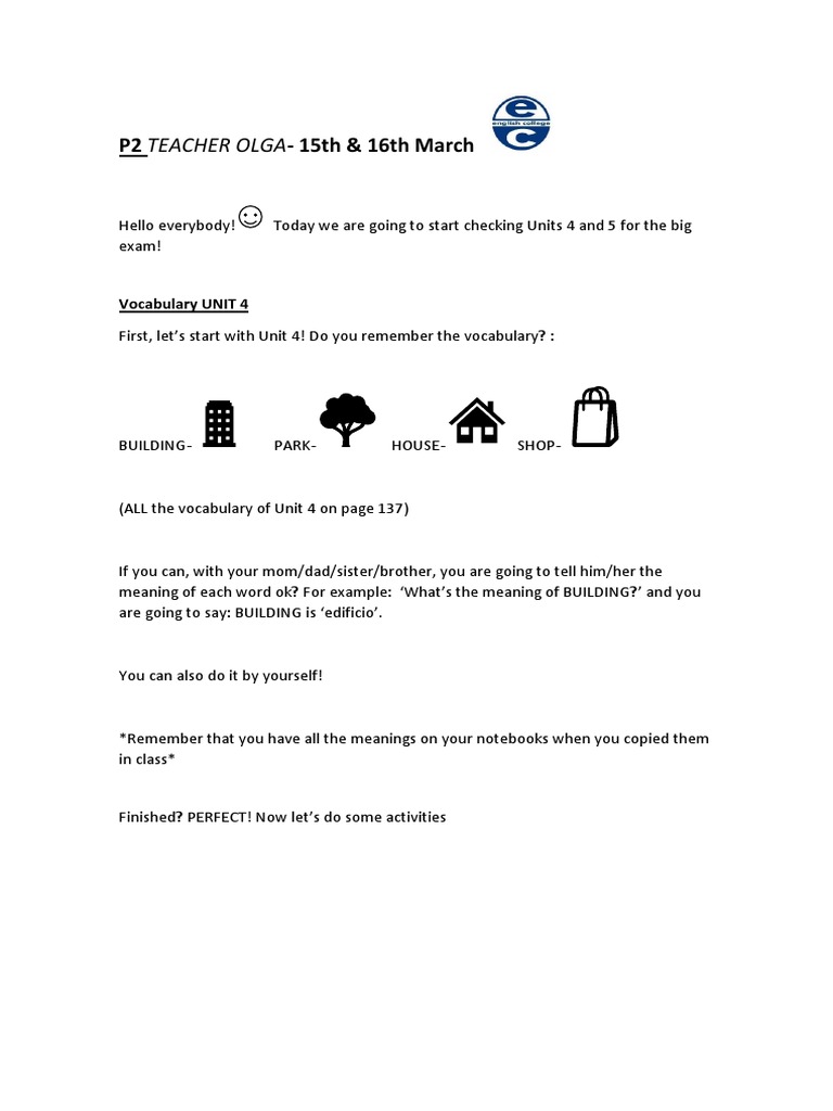 P2 Teacher Olga Students | PDF | Cognitive Science | Human Communication