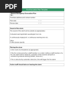 BDRRM Plan Template English | PDF | Hazards | Emergency Evacuation