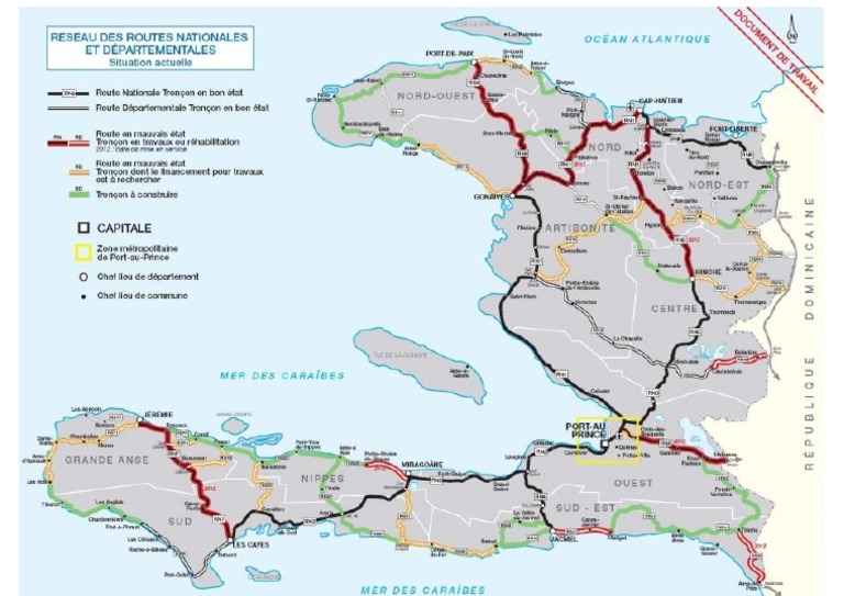 Haiti Map PDF | PDF
