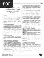 Maniobras para Vértigo Paroxístico Benigno | PDF | Vértigo | Medicina ...