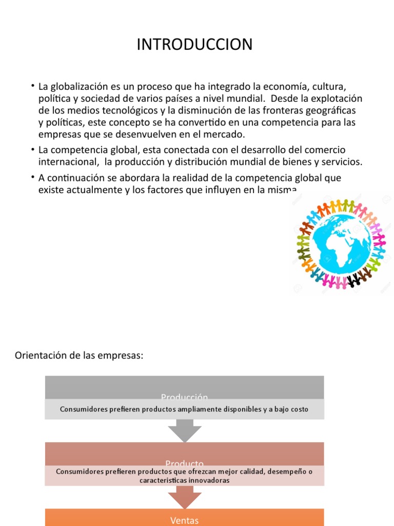 Realidad de La Competencia Global | PDF | Capital (economía) | Marketing