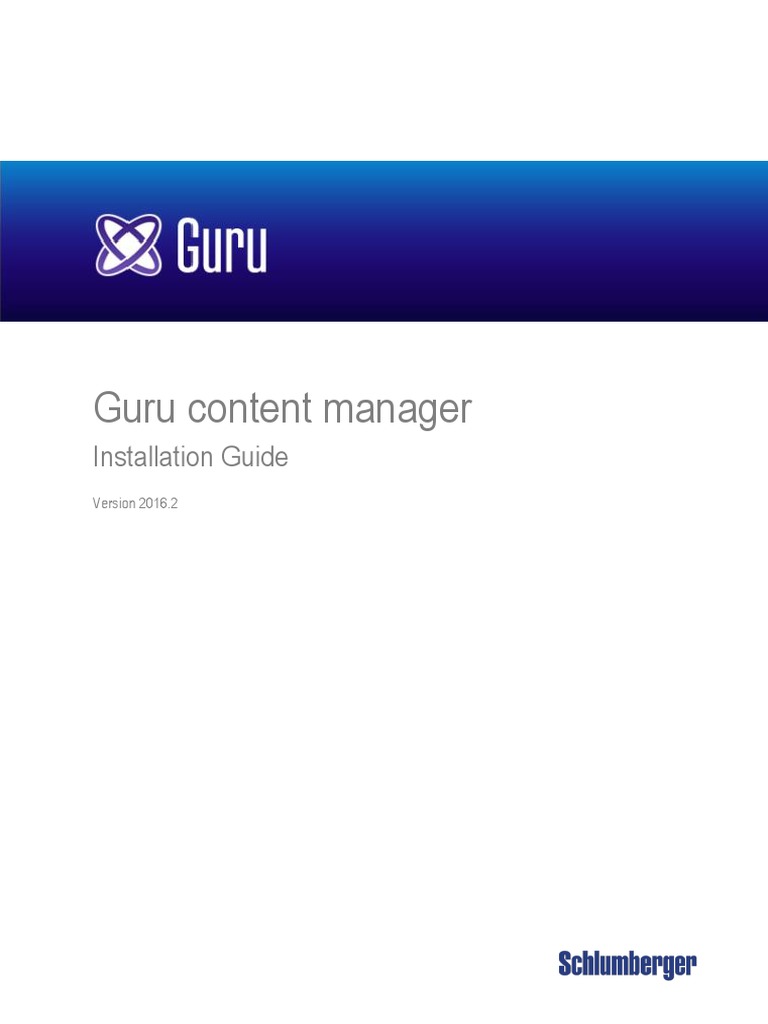 Guru Content Manager Install Guide | PDF | Directory (Computing ...