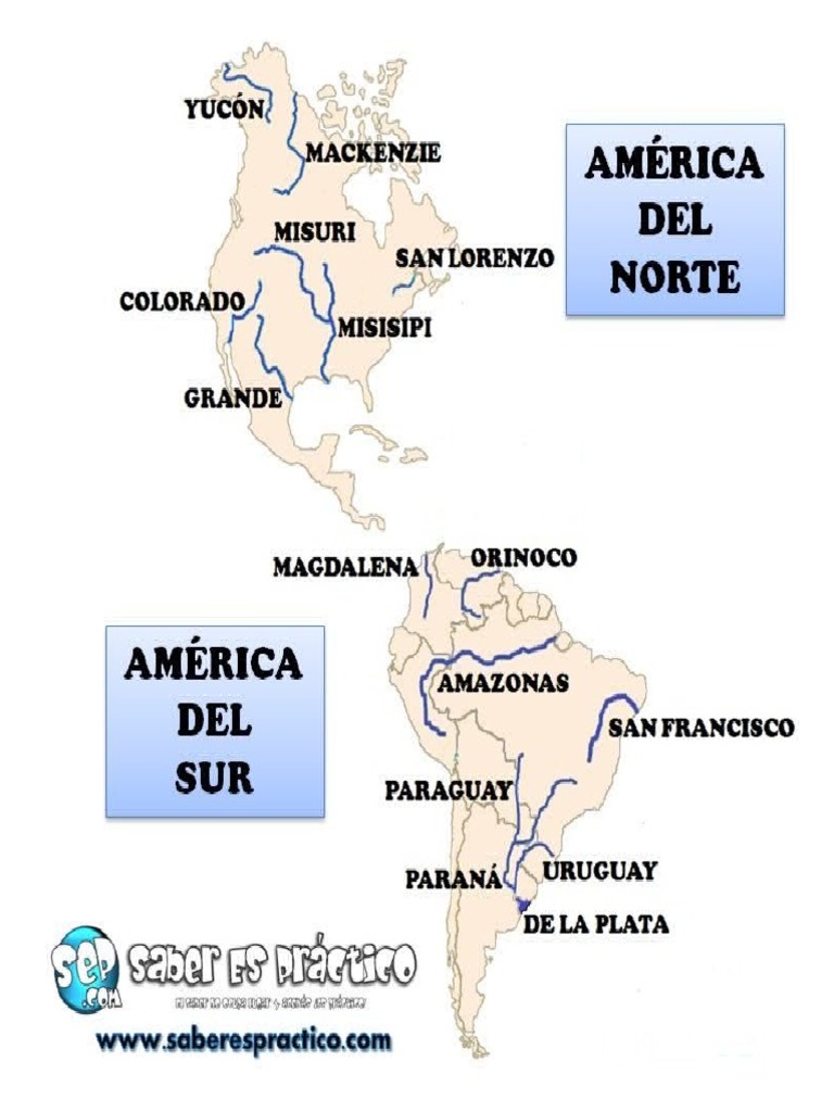 Vertiente Del Atlantico y Vertiente Del Pacifico | PDF | océano ...