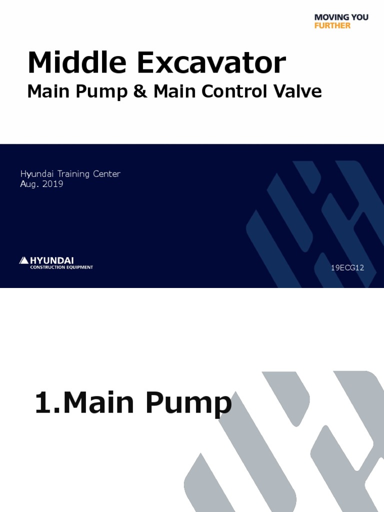 Main Pump & Main Control Valve: An In-Depth Look at the Components ...