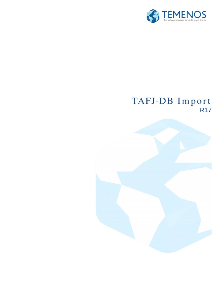 TAFJ-DB Setup | PDF | Databases | Microsoft Sql Server