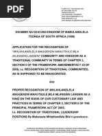 Tsonga People: History and Origins | PDF | Southern Africa | Ethnicity