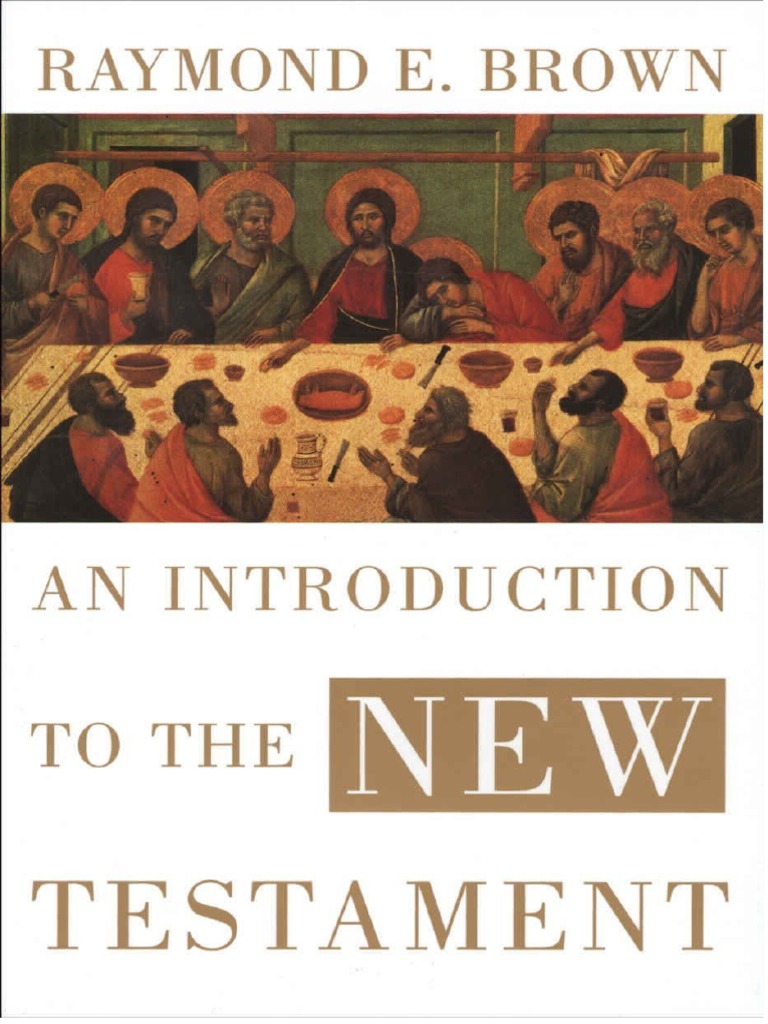 An Introduction To The New Test - Raymond E Brown | PDF | Septuagint ...