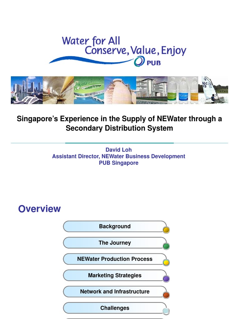 Newater Supply Singapore | Water Management | Hydraulic Engineering