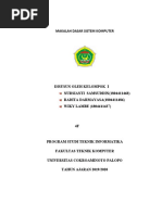 Makalah Input Output | PDF | Komputer