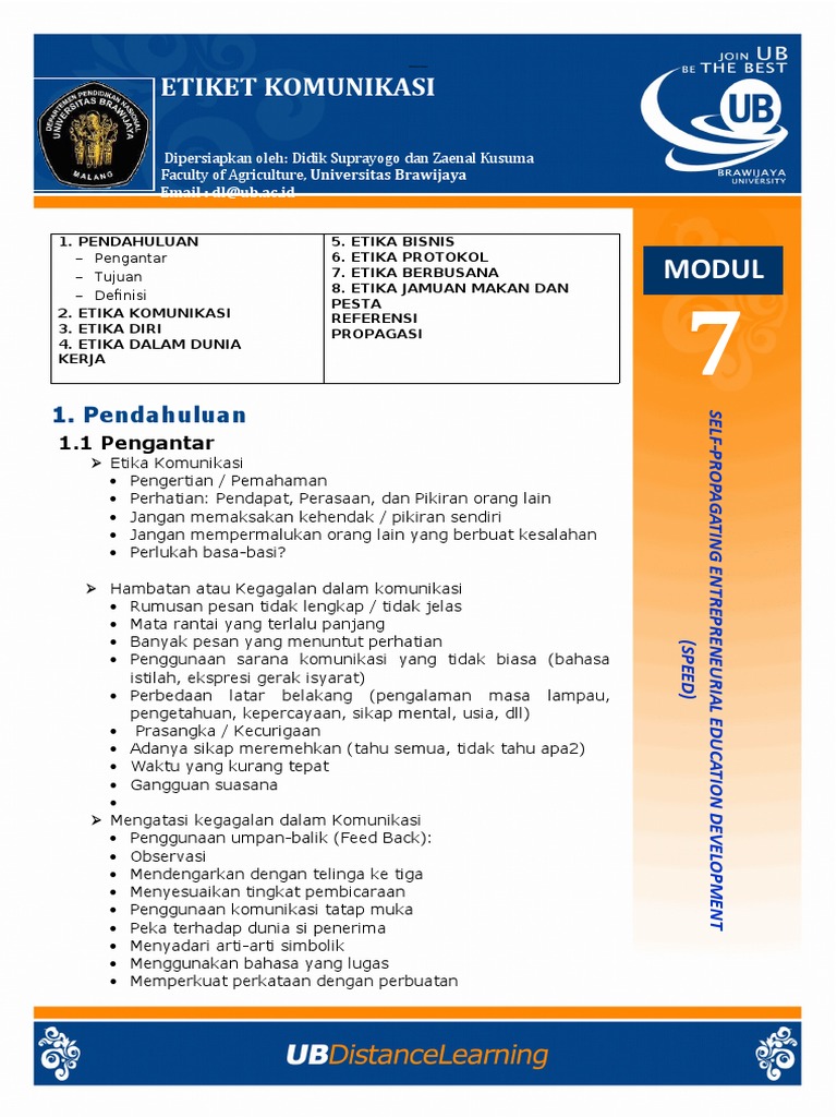 Modul 7 | PDF | Karier & Perkembangan