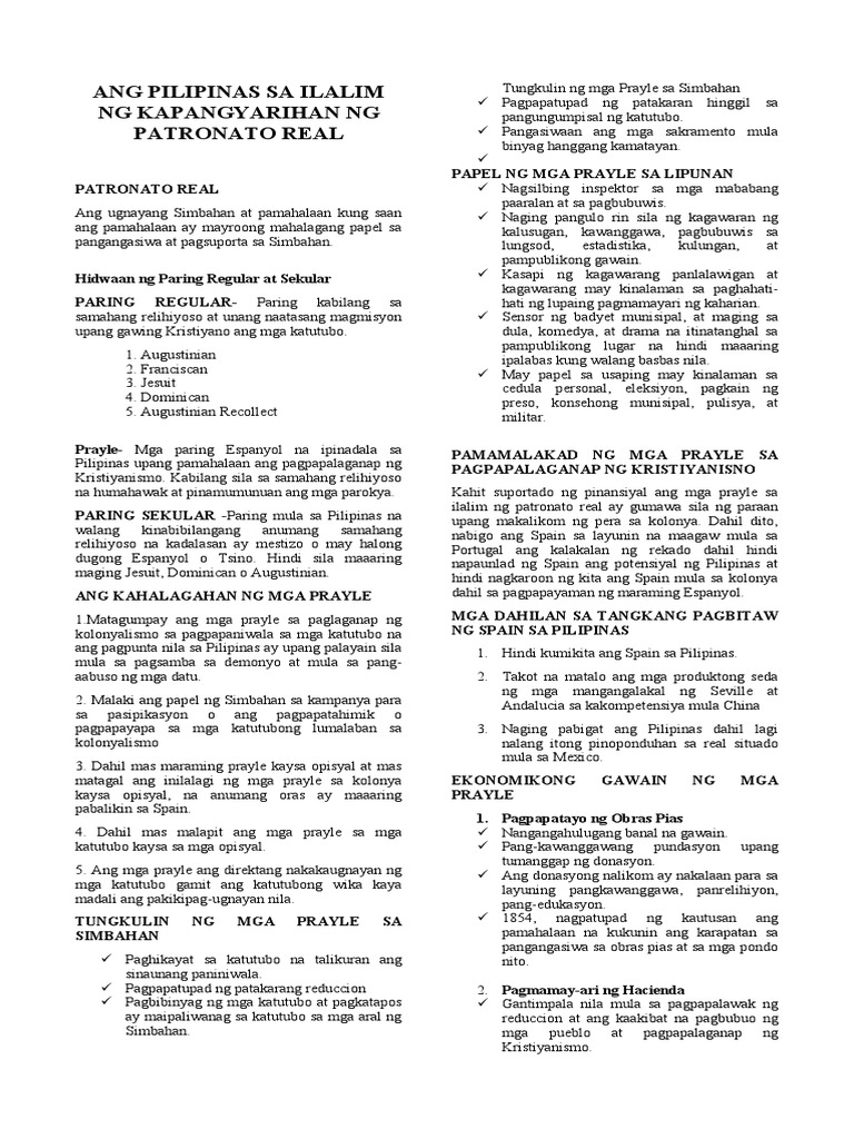 Patronato Real | PDF