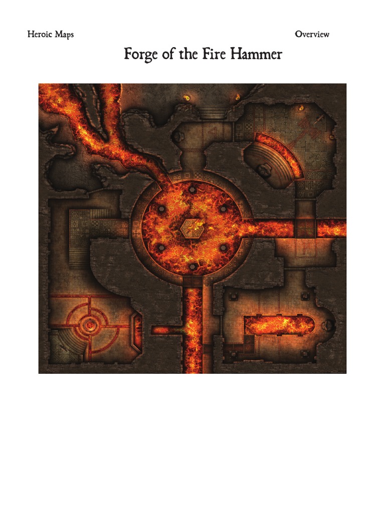 Forge of the Fire Hammer Map Overview | PDF