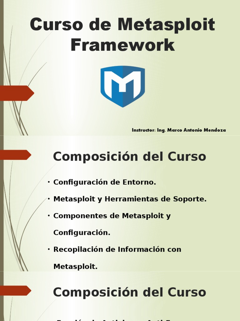 Curso de Metasploit Framework | PDF | Protocolo de transferencia de archivos | Protocolo de ...