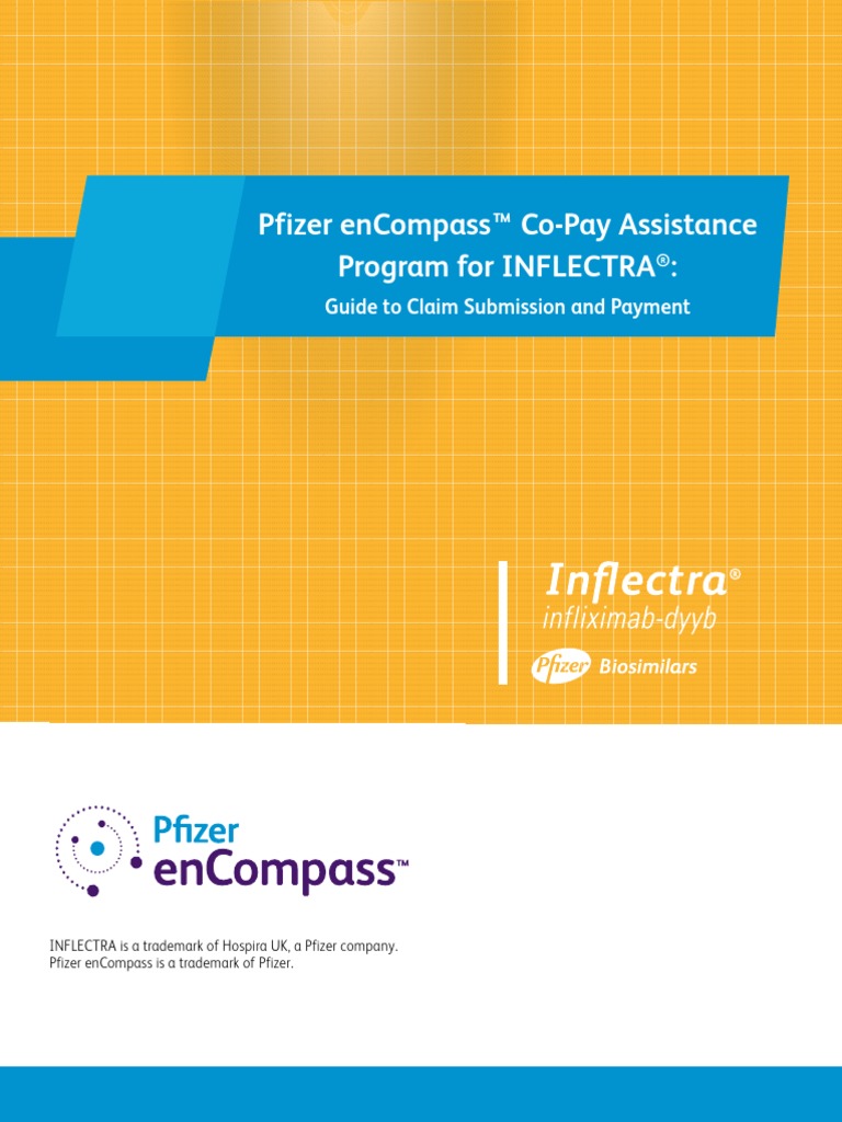Pfizer Encompass Co-Pay Assistance Program For INFLECTRA Guide To Claim ...