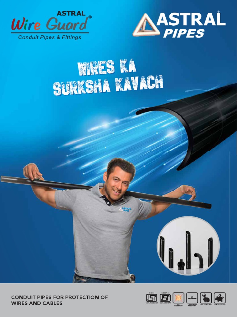 Astral Wire Guard Pipes | PDF | Wire | Pipe (Fluid Conveyance)