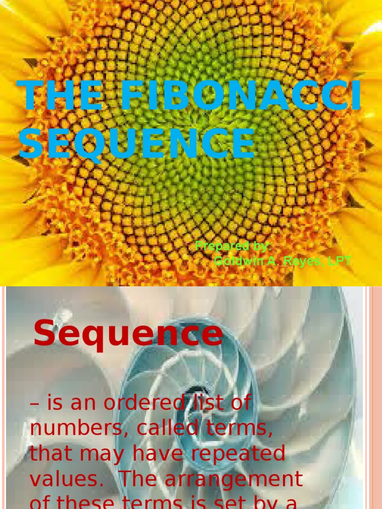 GE 104 - Fibonacci Sequence | PDF | Elementary Mathematics | Teaching Mathematics