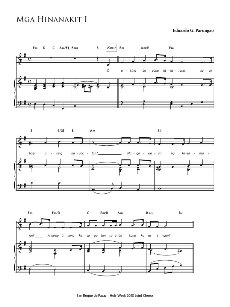 Mga Hinanakit 1 | PDF