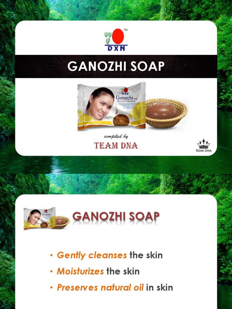 DXN Ganozhi Soap PDF | PDF