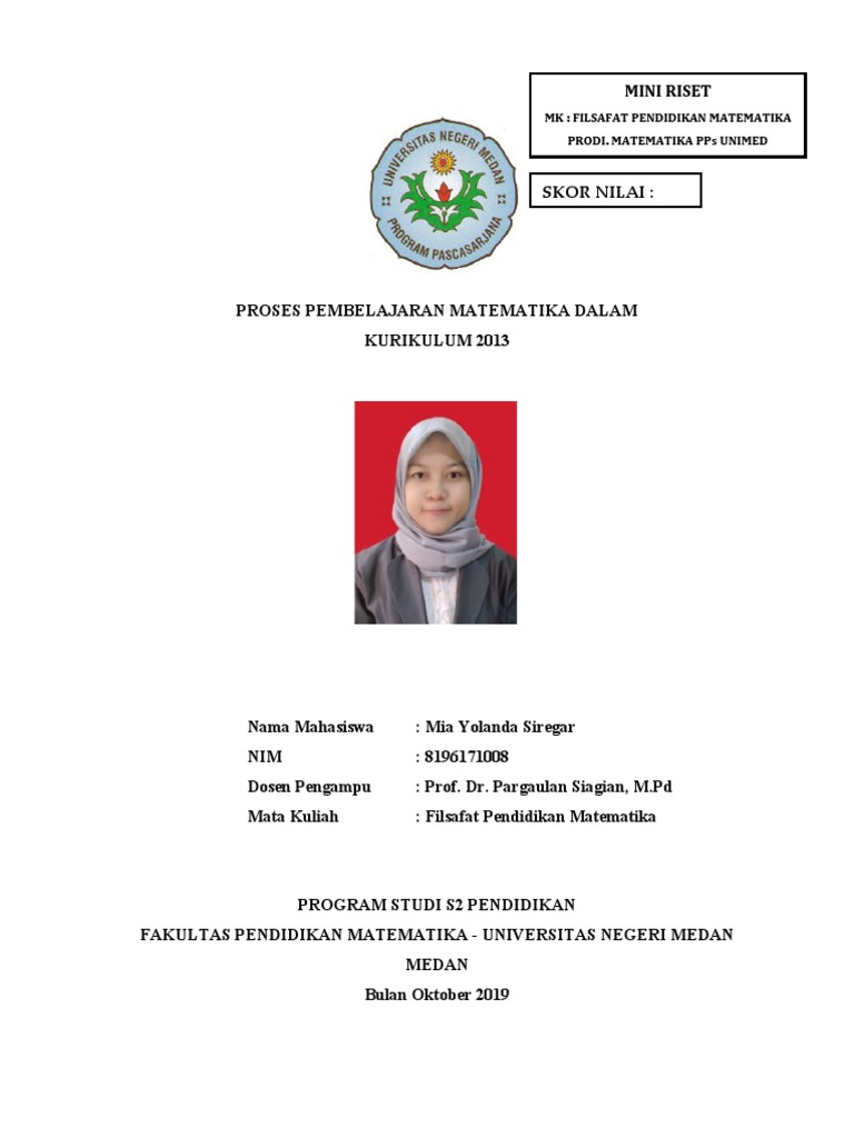 Mini Riset Filsafat Pend MM Mia | PDF