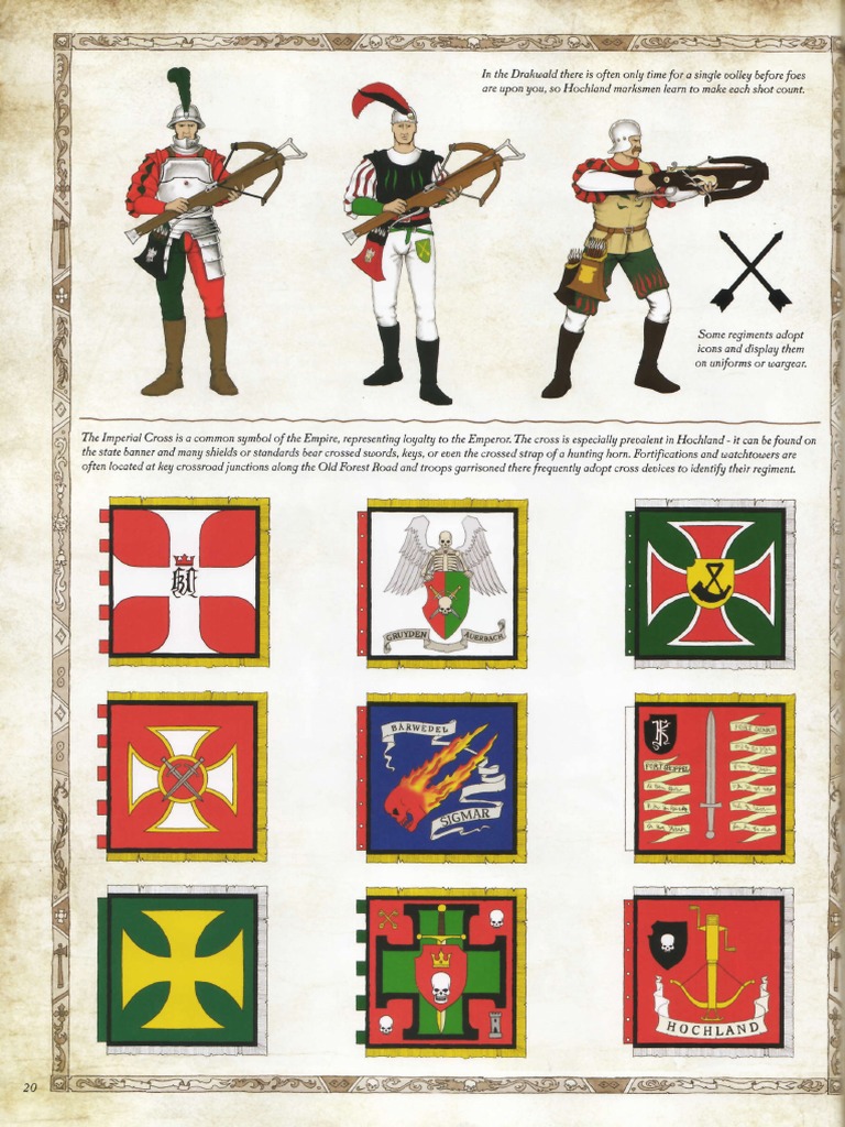 WFRP - Uniforms-and-Heraldry-of-the-Empire 22 | PDF