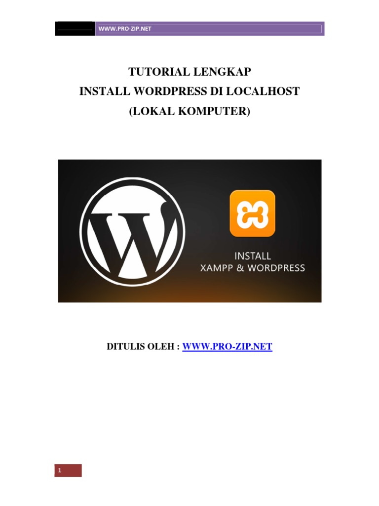 Wordpress Di Localhost | PDF