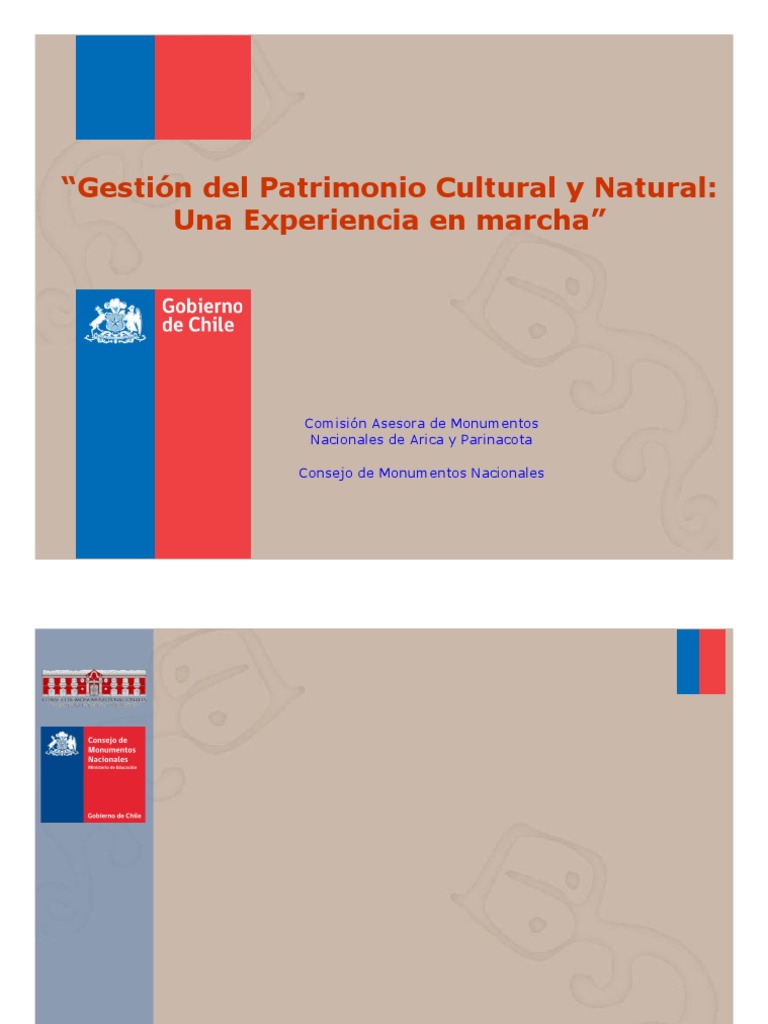 Gestion Del Patrimonio Geocultural | PDF | Patrimonio cultural | Bienes (Ley)