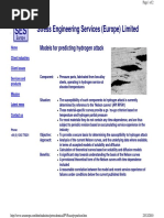 Operating Limits of Steels in Hydrogen Service - From API RP 941 | PDF