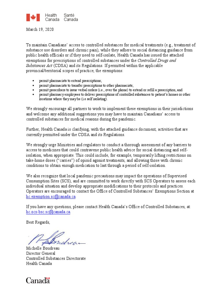 CDSA Exemption and Interpretive Guide For Controlled Substances | PDF ...