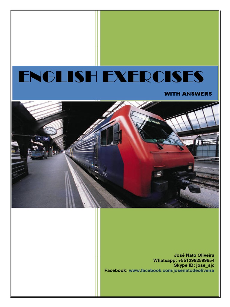 ENGLISH EXERCISE BOOK (WITH ANSWER) .PDF Versão 1 | PDF | Question ...