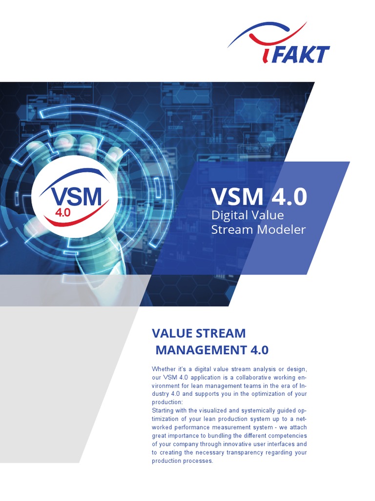 VSM 4 0 Digital - Value Stream Management Ifakt GB S PDF | PDF | Lean ...