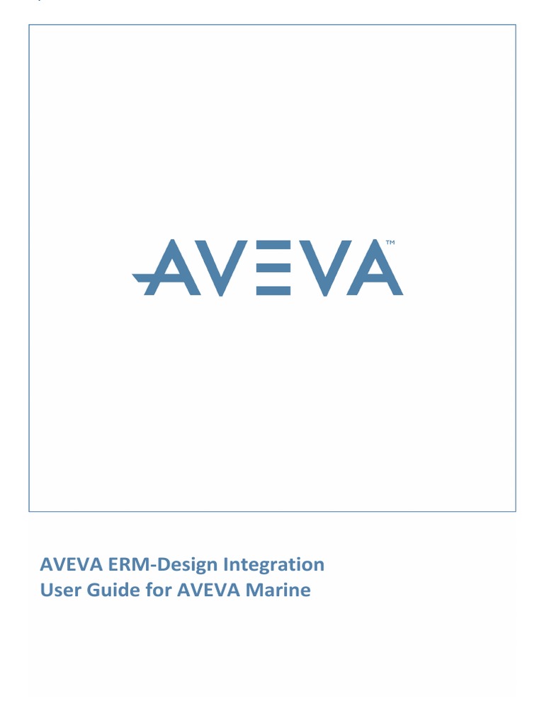 AVEVA ERM-Design Integration User Guide For AVEVA Marine | PDF ...