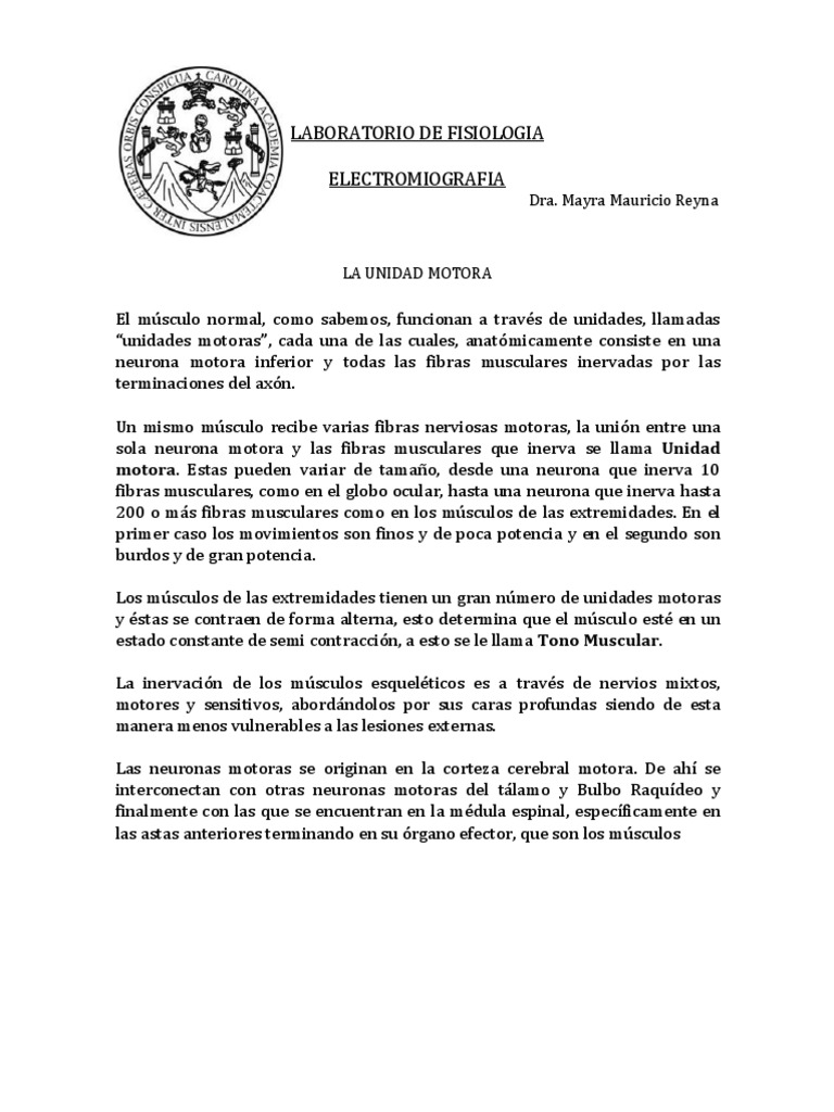 Electromiograma | PDF | Electromiografia | Músculo