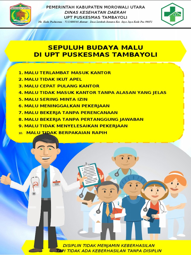 10 Budaya Malu BANNER ' | PDF