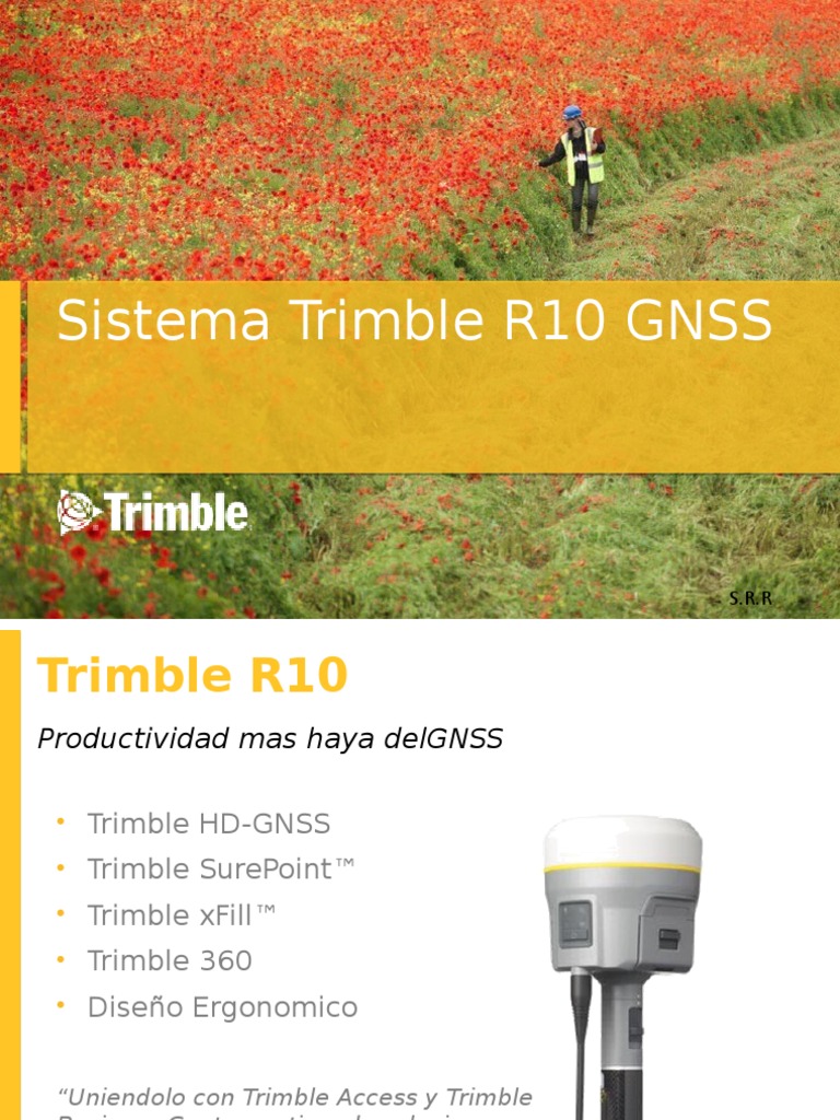 Trimble R10 Presentacion - ESP | PDF | Telecomunicaciones | Ingeniería ...