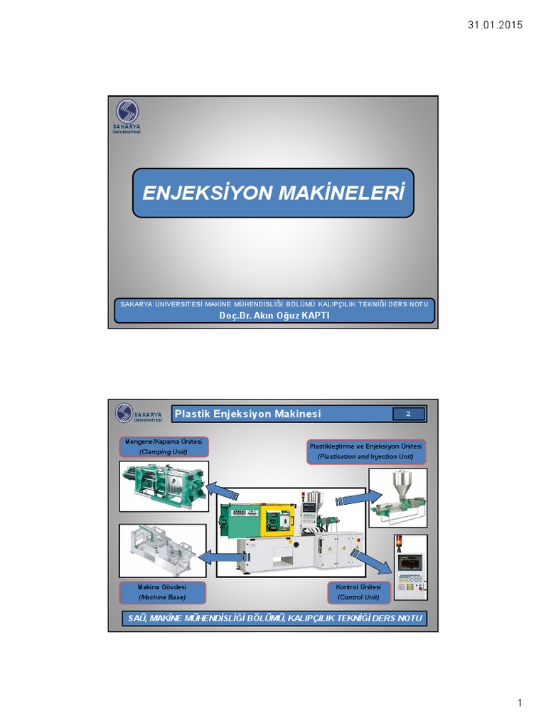 Enjeksiyon Makineleri | PDF