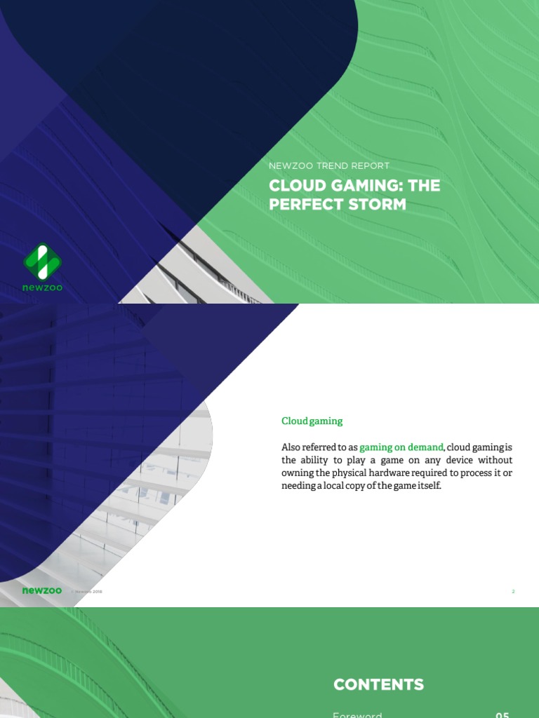 Newzoo Cloud Gaming Report | PDF | Cloud Computing | Graphics ... Newzoo Cloud Gaming Report | PDF | Cloud Computing | Graphics ...