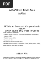AFTA Overview and CEPT Scheme Details | PDF | Asean Free Trade Area ...