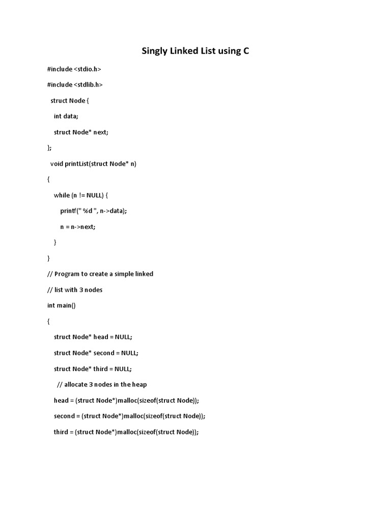 Linked List | PDF | C++ | Programming Paradigms