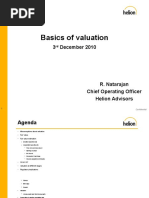 IPEV Valuation Guidelines Summary | PDF