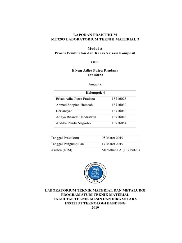 Laporan Komposit | PDF