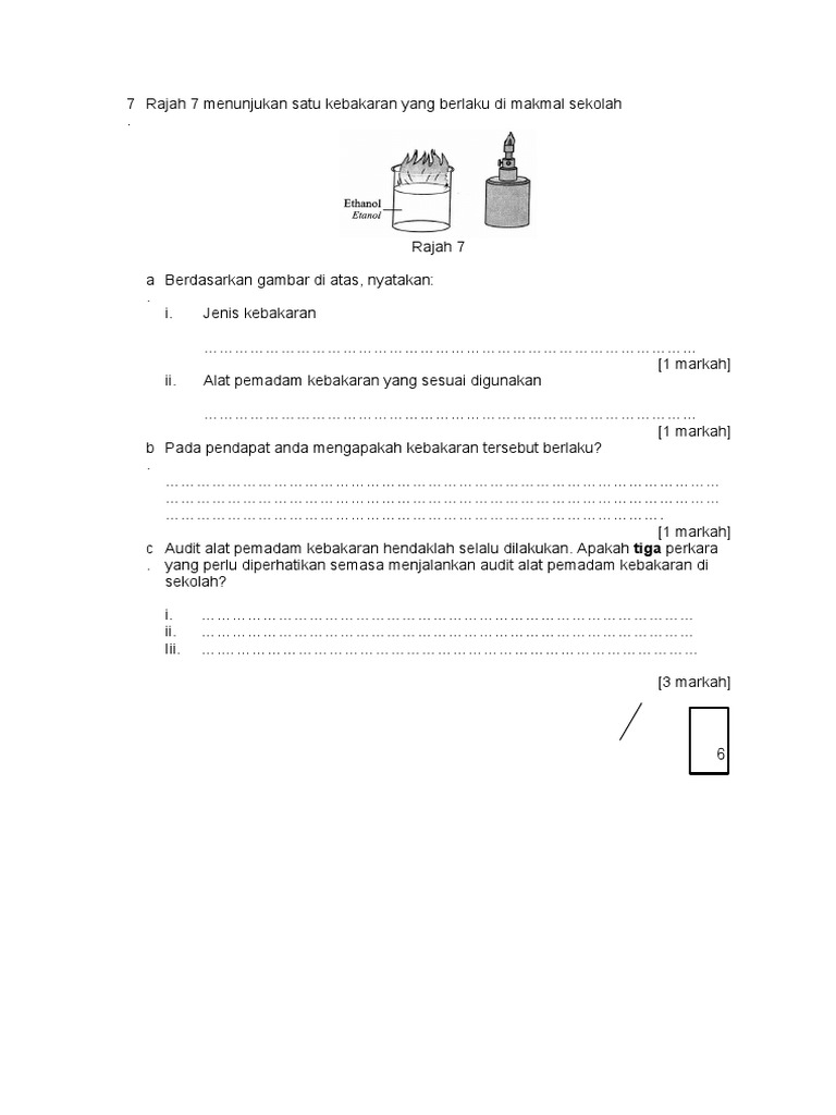Ujian Sains Tingkatan 4 | PDF