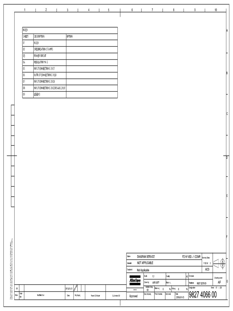 FD1010 W VSD Electric Diagram IEC-CSA UL 9827406600 01 PDF | PDF