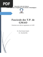 Guide d'utilisation d'OptiMaint GMAO | PDF | Informatique | Logiciel